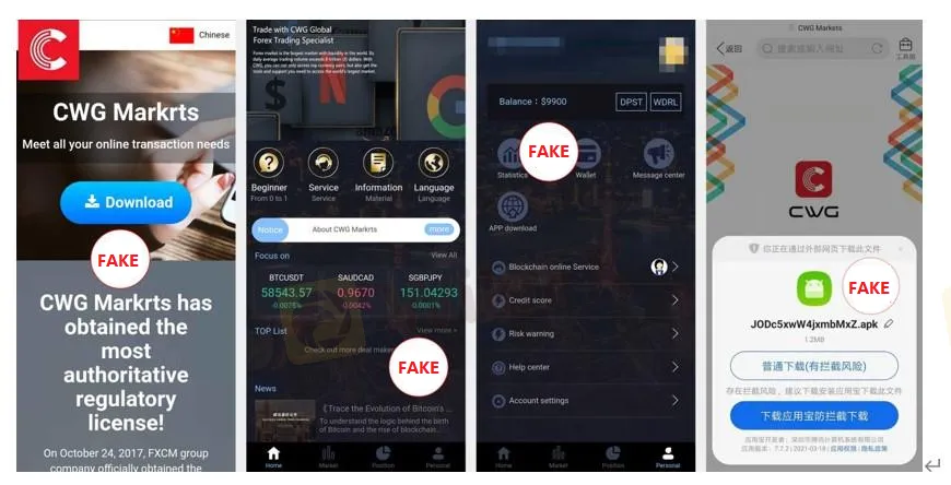 Warning: Beware of Fraudulent Activities Misusing the CWG Markets Brand ... Warning: Beware of Fraudulent Activities Misusing the CWG Markets Brand ...