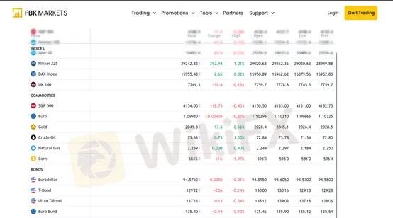 FBK Markets Spreads, leverage, minimum deposit Revealed-WikiFX